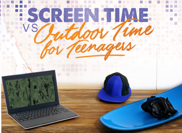 Screen time vs outdoor time for teens - Coromind