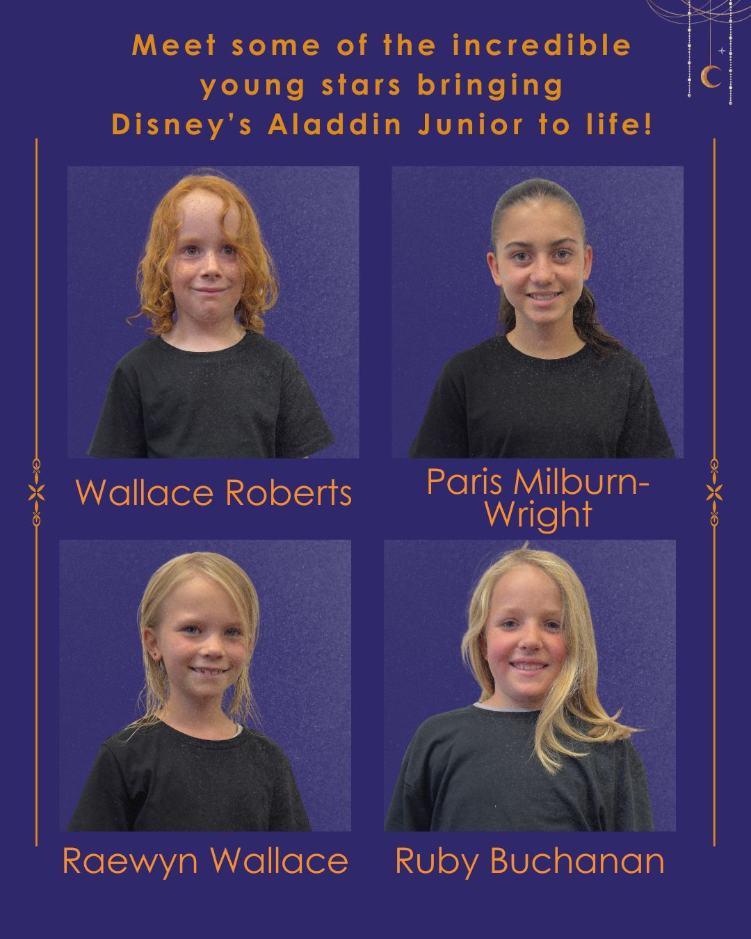 Disney’s Aladdin Junior: Meet the Cast - Coromind