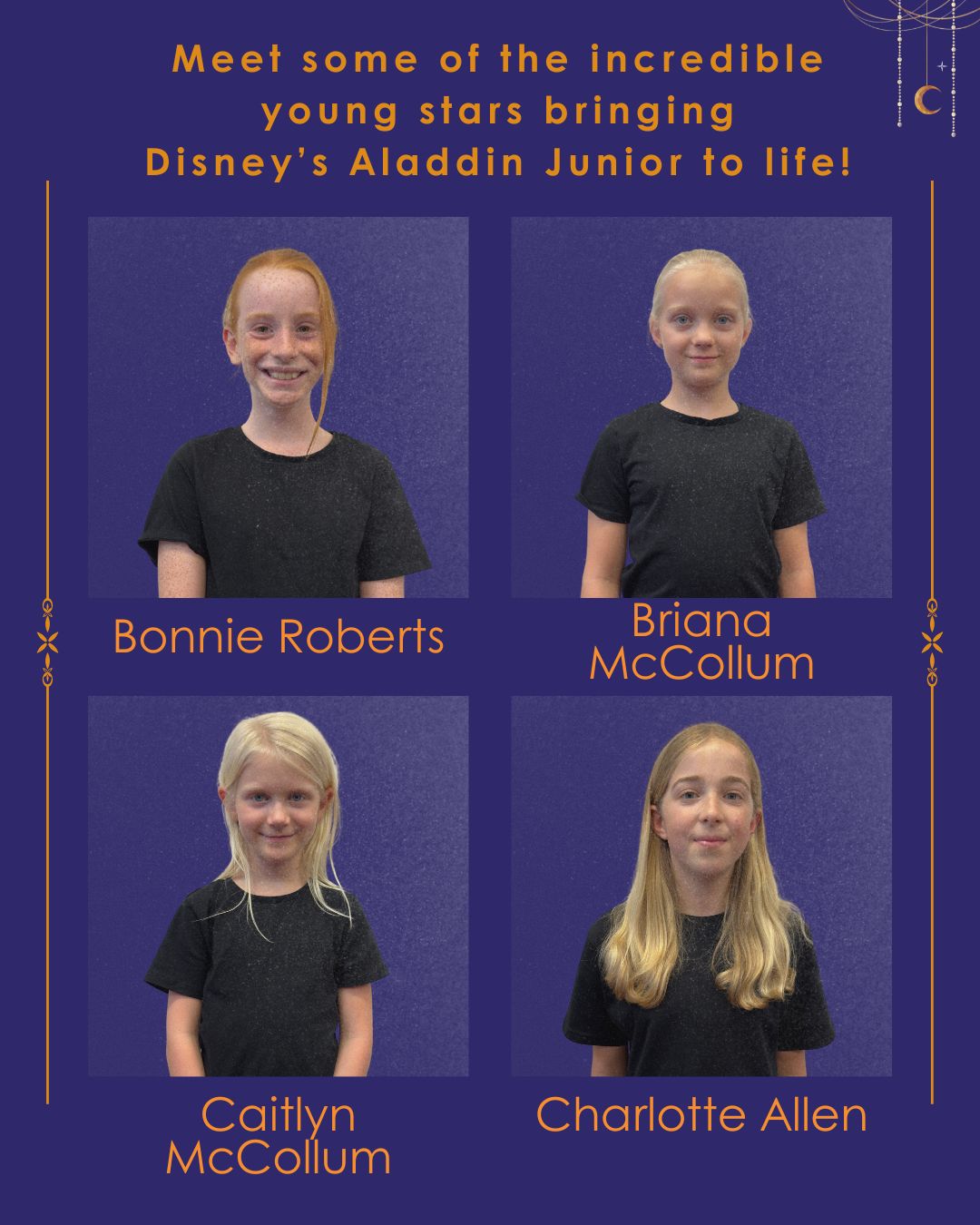 Disney’s Aladdin Junior: Meet the Cast - Coromind