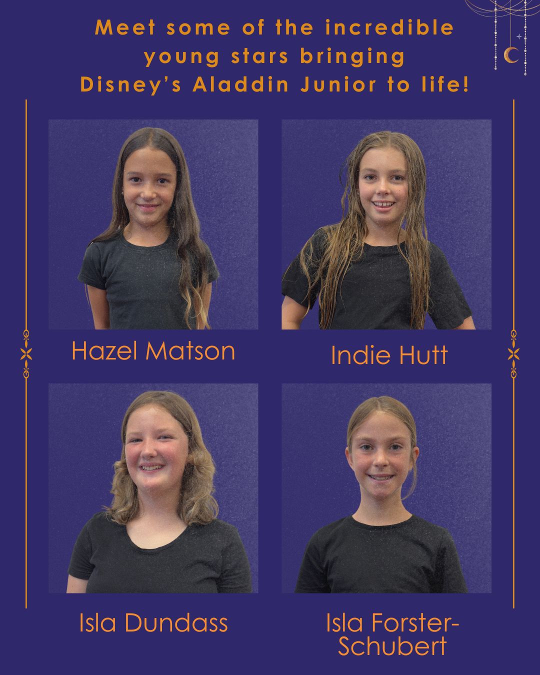 Disney’s Aladdin Junior: Meet the Cast - Coromind